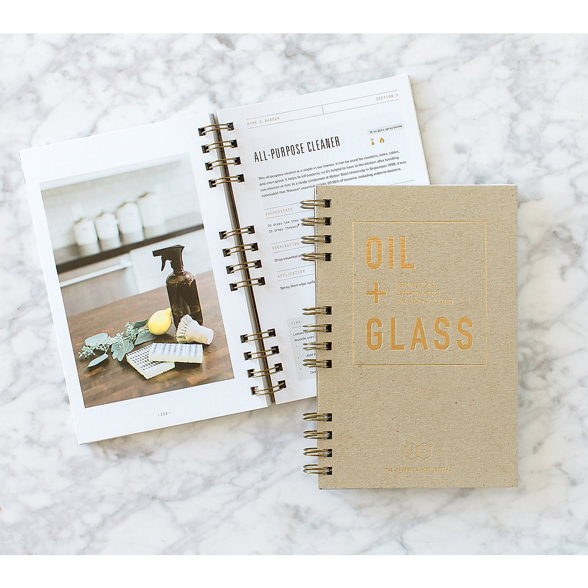 Oil + Glass Recipe Book