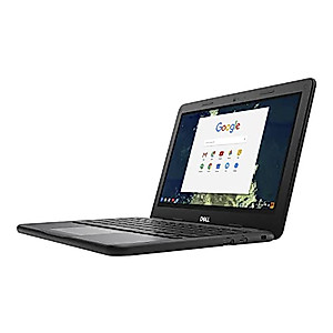 Dell Chromebook 11 5190 Intel Celeron N3350 X2 1.1GHz 4GB 16GB 11.6in, Black (Renewed)