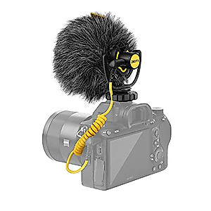 Deity V-Mic D4 Mini Microphone On-Camera Interview Mic Super Cardioid Compact Perfect for Vlog Pocket Cam DSLR Camera,Podcast, Voice Dictation,Recording YouTube, Interview, Video Conference