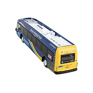 Daron MTA PROTERA Hybrid 1/87 Electric Bus, Blue