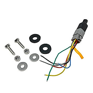 EPR Distribution Universal Heated LED Snow Plow Lights Compatible with Buyers 1312100 with Cut & Splice Wires