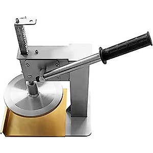 HACSYP Pizza Dough Press, Manual Stainless Steel Pizza Forming Machine, Pastry Press Machine, Dough Press for Commercial or Family