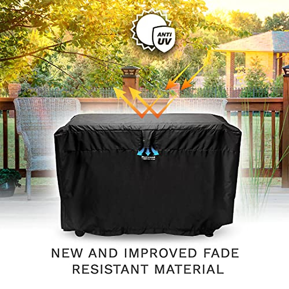 Cover for Keter Unity XL, Portable Prep Tables and Flat Top Grills. Must Have BBQ, Grilling and Outdoor Cooking Accessory. Breathable, Waterproof, UV and Weather Resistant - 55" x 24" x 33.5"