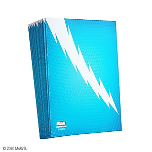 Gamegenic Marvel Champions The Card Game Official Quicksilver Art Sleeves | Pack of 50 Art Sleeves and 1 Clear Sleeve | Card Game Holder | Use with TCG and LCG Games | Made by Fantasy Flight Games