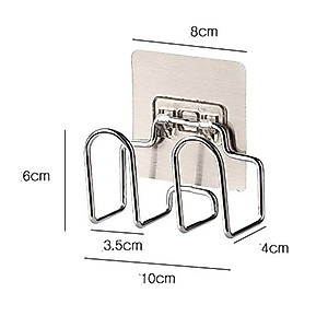 DRNKS Lid Rack Punch-free Pot Lid Rack Wall-mounted Storage Shelf for Hanging Pot Lid Cutting Board In Household Kitchen Applicable to kitchen stove