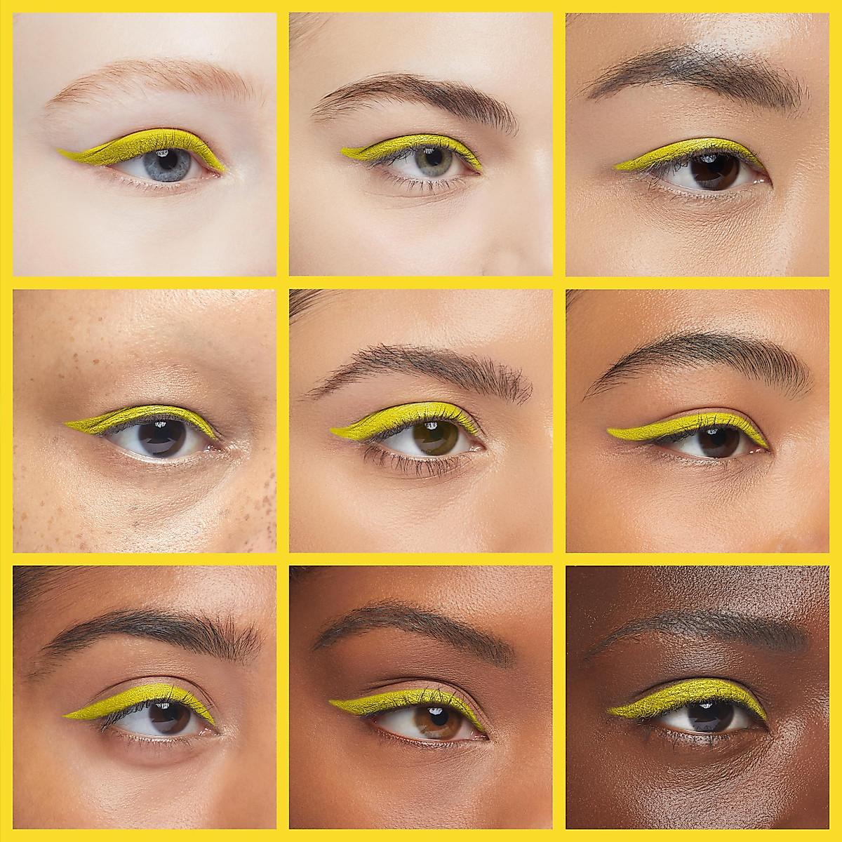 MAYBELLINE New York Tattoo Studio Long-Lasting Sharpenable Eyeliner Pencil, Glide on Smooth Gel Pigments with 36 Hour Wear, Waterproof Citrus Charge 0.04 oz