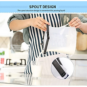 SUN Gifts: Set of 3 Reusable Silicone Food Storage Bags - Foldable, Leakproof, Freezable, Microwavable, Dishwasher Safe Bag - Plan To Carry Snack Or Marinade Meat, Veggies.