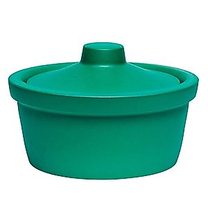 Genesee Scientific - Medium Ice Cube Container for Freezer - Stackable, Lightweight, and Leak-Proof Ice Cube Storage with Lid - Insulated with EVA Material - 2.5 Liters - Green