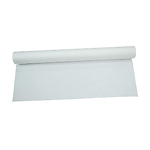 shamjina Double Sided Fusible NonWoven Interfacing Lightweight Interfacing Fabric for DIY Craft Making, 44 x 78.74 Inch, White