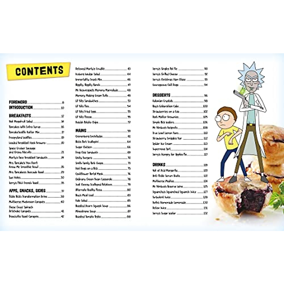 Rick and Morty: The Official Cookbook: (Rick & Morty Season 5, Rick and Morty gifts, Rick and Morty Pickle Rick)