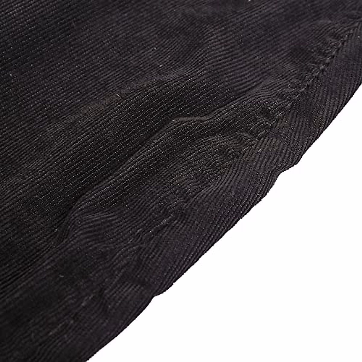 HIHTGS Adult Toy Corduroy Storage Soy Bag Bean Bag, Bean Bag Chair Lazy Sofa Beanbag Cover Bean Bag Sofa Chairs Cover Bean Bag Chair Cover(No Filler) (Black, 27.56 inch X 31.50 inch )