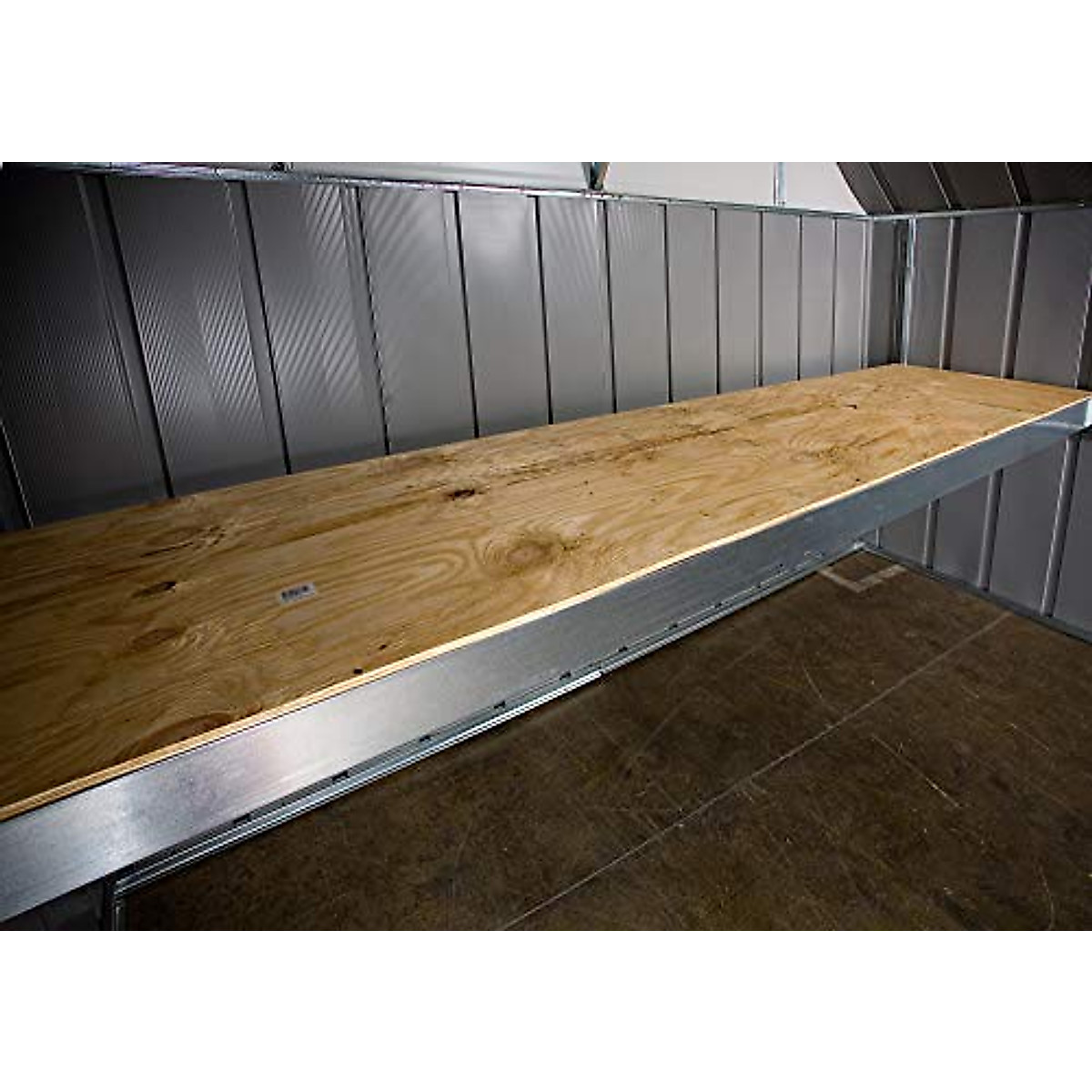 Arrow Shed AT101 Shed, Attic, and Workbench Organization Shelf Frame Kit, Multi