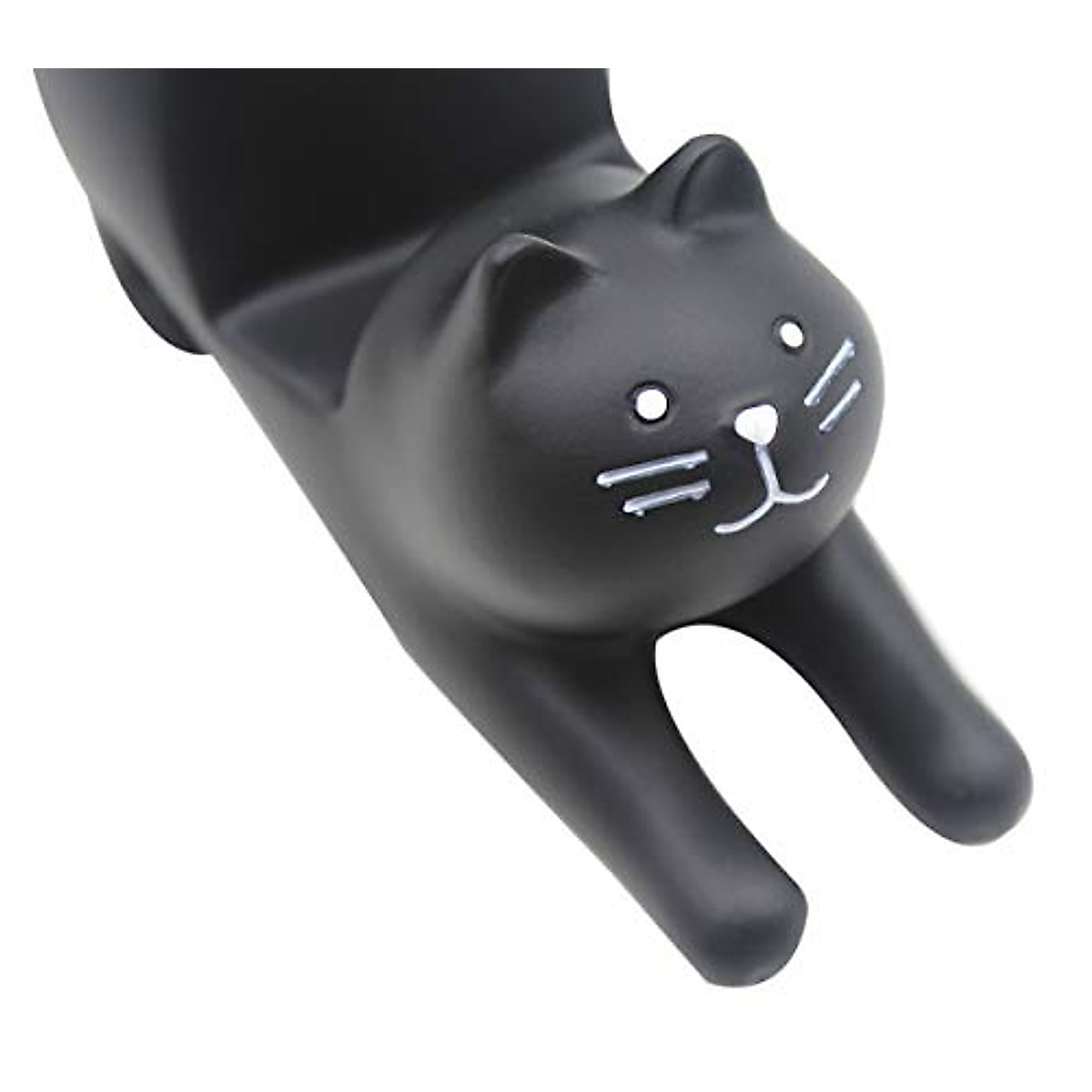 Bolley Joss Desk Cell Phone Holder Stand Cute Stretching Cat Kitty for Office Free You Hands Home Ornament