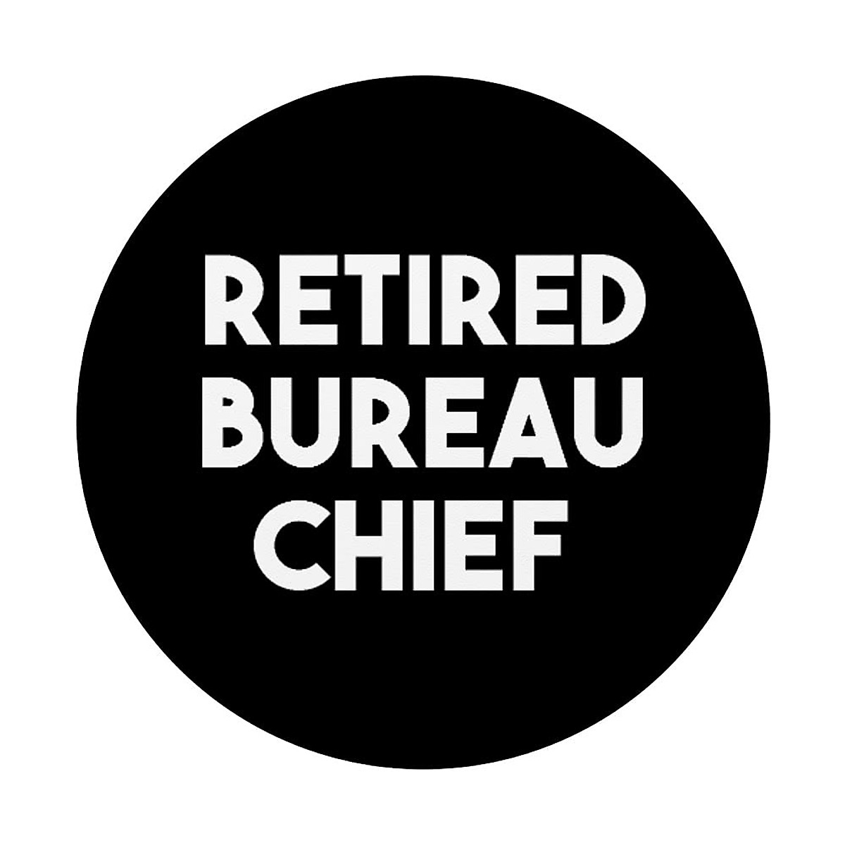 Retired Bureau Chief PopSockets Swappable PopGrip