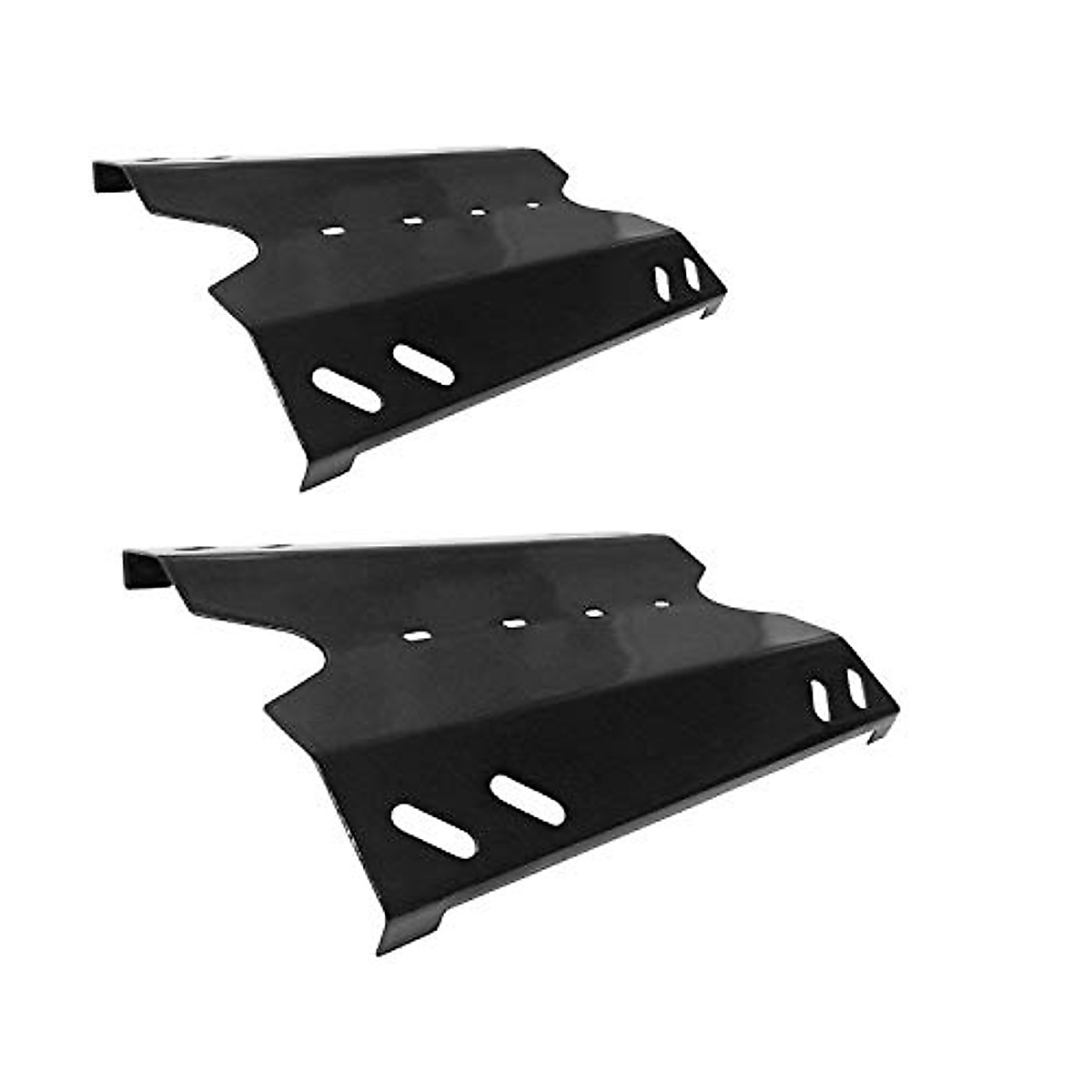 Votenli P9202A (2-Pack) 11 13/16" Porcelain Steel Heat Plate Replacement for Select Gas Grill Model SAMS B10PG20-2C, B10PG20-2R, GR2001402-MM-00, GR3055-014571