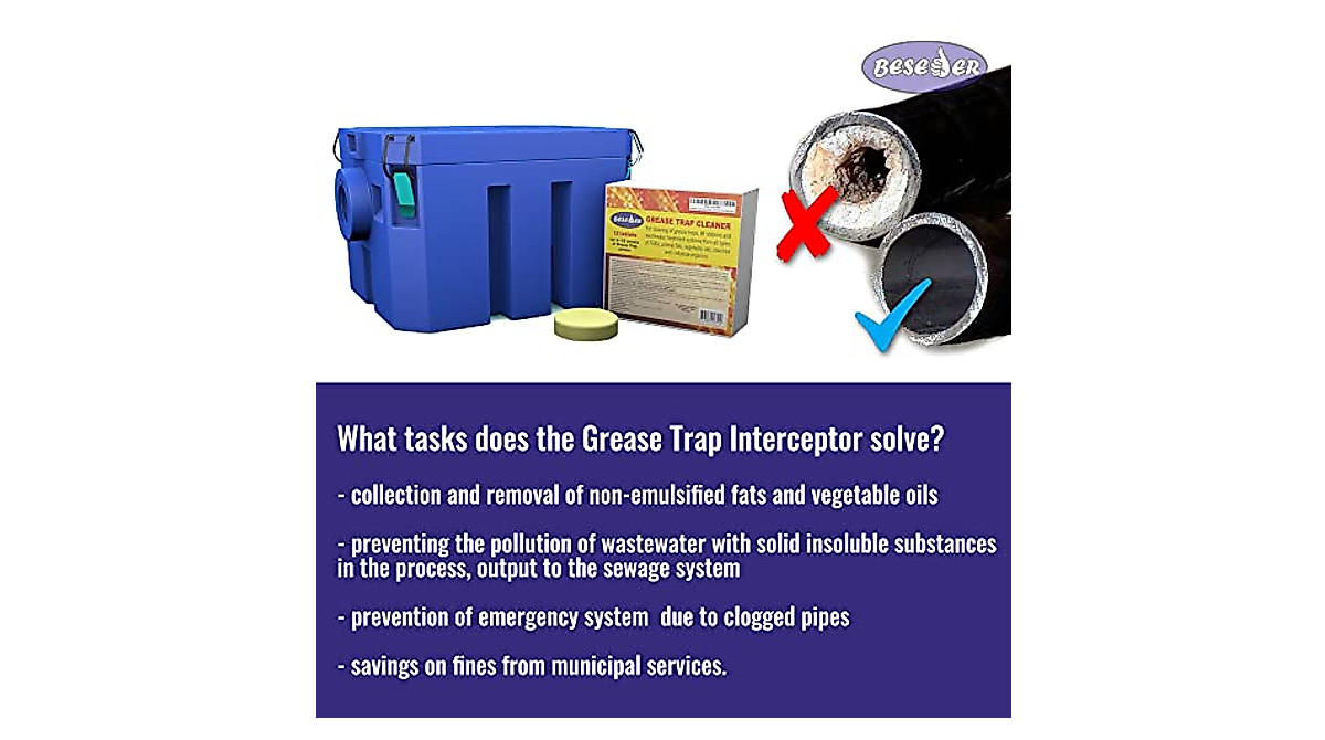 Home Grease Trap - Durable & Easy Installation