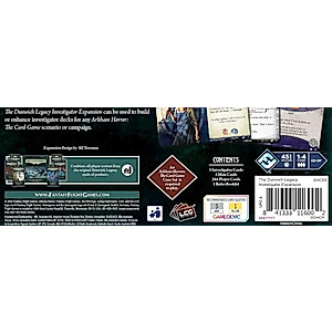 Fantasy Flight Games Arkham Horror The Card Game The Dunwich Legacy Investigator Expansion | Horror Game | Cooperative Mystery Game | Ages 14+ | 1-2 Players | Avg. Playtime 1-2 Hours | Made