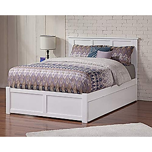 AFI Madison Platform Bed with Footboard & Trundle