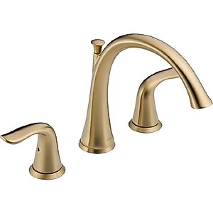 Delta Faucet T2738-CZ Lahara Roman Tub Trim, Champagne Bronze