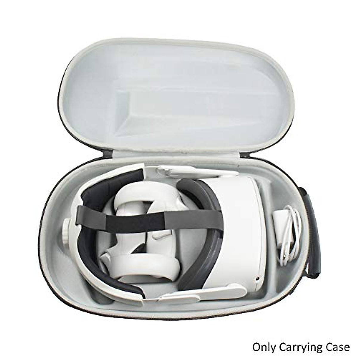 Dengofng Carrying Case for VR Gaming Headset,Carrying Case for VR Headset Accessories Portable Travel Storage Bag with Zipper(Gray)