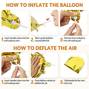 Friendsgiving Party Decorations, Friendsgiving Balloons Garland Kit includes Gold "FRIENDS GIVING" Foil Banner, 14 Balloons, 10 Photo Props and 1 Gold Fringe Curtain, 38 Pcs Thanksgiving Fall Decor