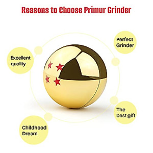 Primur Neasy - 3.5mm Headphone 2.2 Inch Spice Grinder - Gold