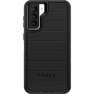 OtterBox Defender Series Case for Samsung Galaxy S21 Plus 5G (ONLY) - Case Only - Includes Screen Protector - Non-Retail Packaging - Black