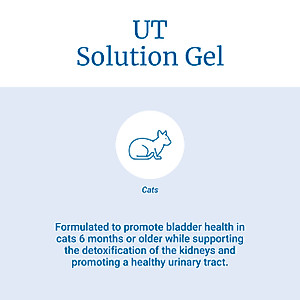 Pet-Ag UT Solution Gel Supplement for Cats - 3.5 oz, Pack of 2 - Supports a Healthy Urinary Tract for Cats 6 Months and Older