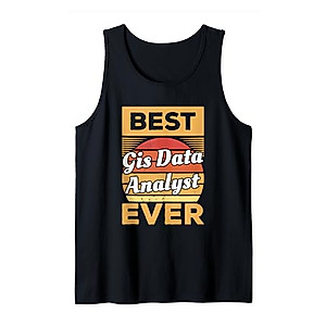 Vintage Best GIS Data Analyst Ever Tank Top