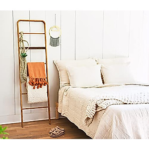 Main + Mesa Wood Blanket Ladder