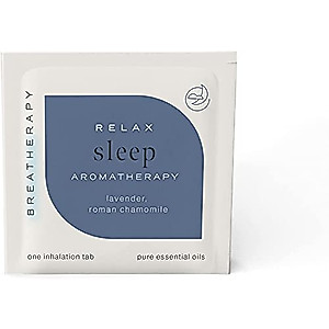 Breatherapy Be Well Kit - Pure Essential Oil Aromatherapy InhalationTabs, 8-Pack (2 Each: Wellness, Allay, Soothe, Sleep)