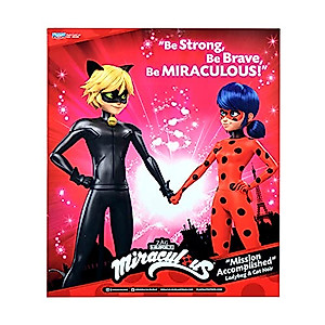 Miraculous Ladybug Mission Accomplished Ladybug & Cat Noir 2-Pack Dolls by Playmates Toys