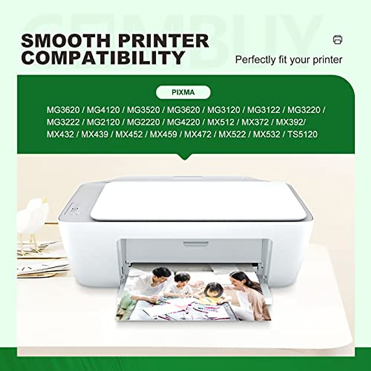 PG-240 XL/CL-241 XL Ink Cartridges Remanufactured Replacement for Canon 240XL 241XL 240 XL 241 XL Ink Cartridge for Pixma MG3620 TS5120 MG2120 MG3520 MX452 MX512 (1 Black, 1 Tri-Color)