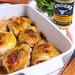 Kinder's Organic Caramelized Onion Butter, Premium Quality Seasoning, MSG Free, USDA Certified Organic, 12 oz