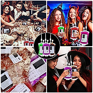 GonLei 30 Packs Blood Bags, Reusable IV Bags for Drinks, Halloween Vampire for Zombie Blood Bag Drink Container(30pcs Clips and 11.8 Oz Bag, 30 Label, 3 funnels, 1 Syringes)