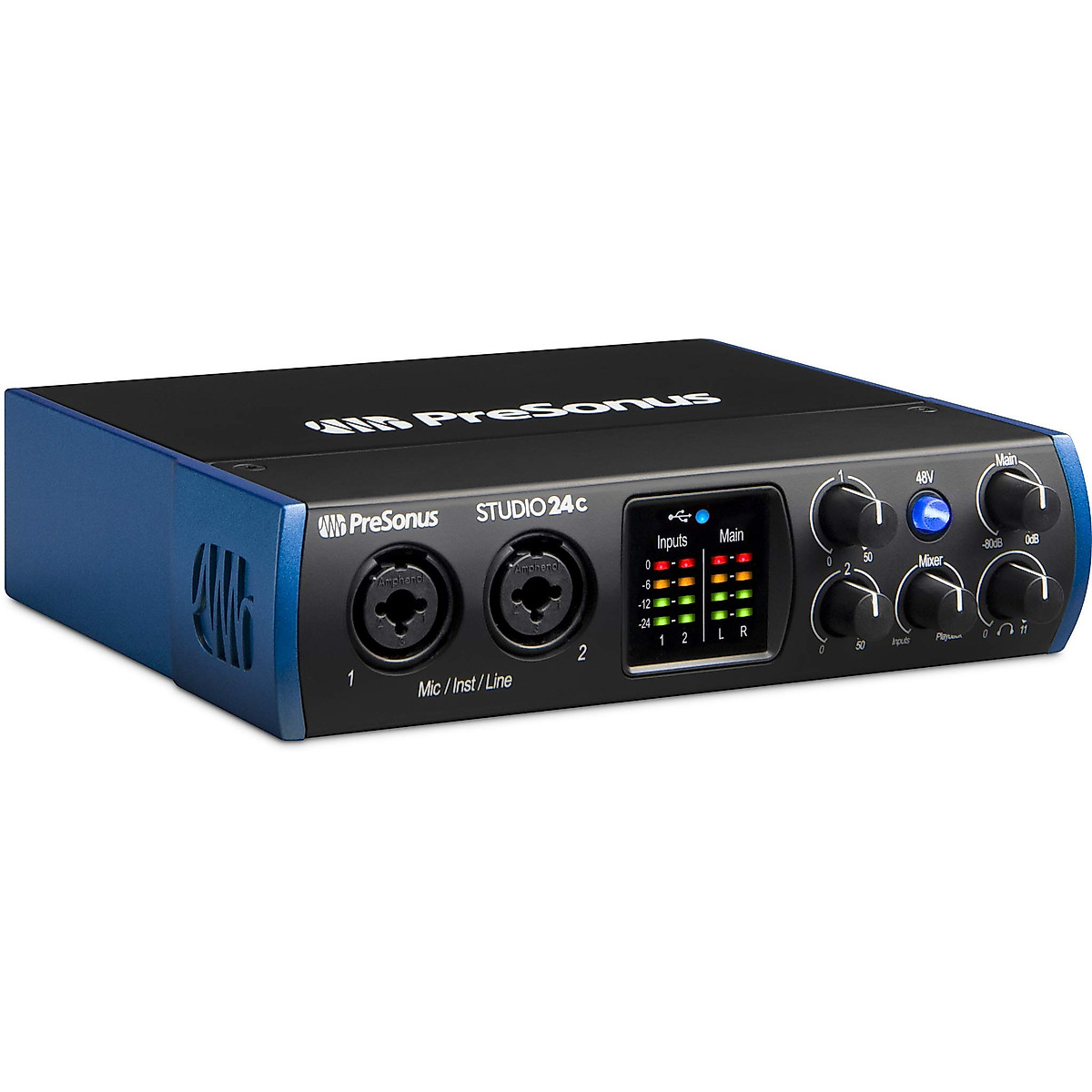 Studio 24C USB-C Audio/MIDI interface (Renewed)