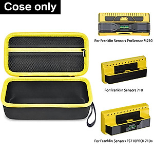 Case Compatible with Franklin Sensors ProSensor M210 710PRO 710 Professional Stud Finder. Carrying Travel Storage Bag Holder with Mesh Pocket for Battery & Other Accessoires (Box Only)