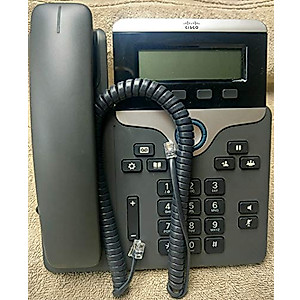 DIY-BizPhones 5-Pack of Gray 9' Ft Cisco Compatible Handset Receiver Cords IP Phone 7800 7900 8800 SPA Series 7841 7861 7940 7941 7942 7945 7960 7961 7962 8811 8841 8851 Charcoal Curly Coil Lot