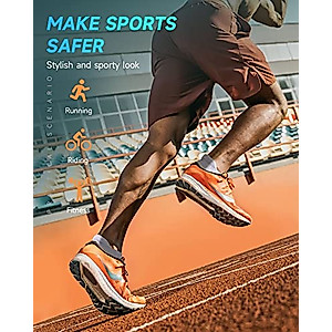 TANSTC Ankle Athletic Low Cut Socks,Running Sports White Men's Sock,Mesh Breathable and Arch Support Non-Slip,Comfortable Cushioned Heel Tab Thick Cotton Women Socks,6 Pairs