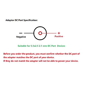 NOYITO 4.2V 1A Power Adapter Li-ion Battery Charger with LED Indicator 5.5 x 2.5 2.1mm Interface Suitable for 3.7V 4.2V 1-String Lithium Battery Pack