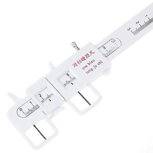 TableRe Measure Optical Vernier PD Ruler Pupil Distance Meter Eye Ophthalmic Tool (1 Pack)