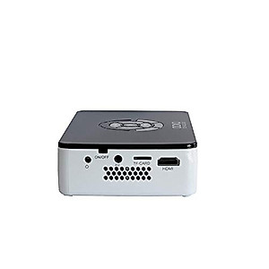 AAXA Technologies P300 Pico Projector with Rechargeable Battery - Native HD resolution with 500 LED Lumens, For Business, Home Theater, Travel and more (KP-600-01)