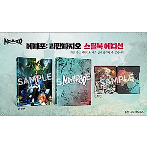 Metaphor ReFantazio with Steelbook Korean Edition [English Support] for PS4