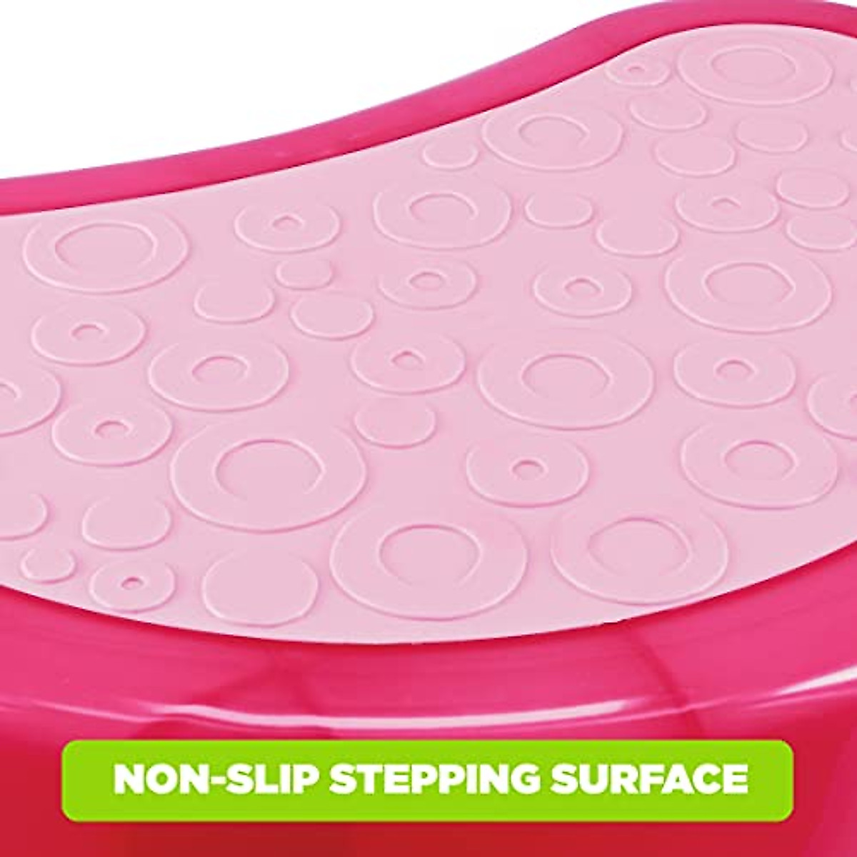 Disney Minnie Mouse 2-Tier Step Stool, Pink