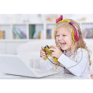 Sunny Day Headphones for Kids with Built in Volume Limiting Feature for Kid Friendly Safe Listening
