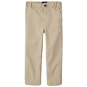 The Children's Place Baby Boys and Toddler Stretch Chino Pants, Sand Wash Single, 3T US