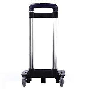 Backpack Trolley 2 Wheels Rolling Luggage Carts Foldable Trolley Cart Aluminium Alloy Hand Cart for School Bags Pet Bag