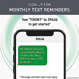 FRONTLINE Plus Flea and Tick Treatment for Cats Over 1.5 lbs., 8 Treatments