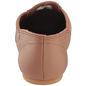 Capezio Women's E Series Jazz Slip-on Shoe, Skintone 60, 8