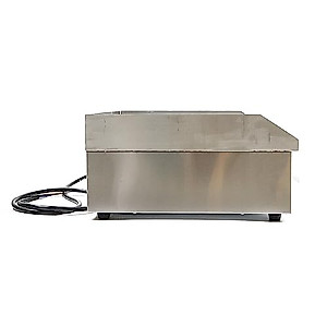 Commercial Electric Griddle, Flat Top Grill Hot Plate Stainless Steel Restaurant Grill Adjustable Thermostatic for Home Restaurant Kitchen BBQ Teppanyaki (110v, 3000W) (3000W)